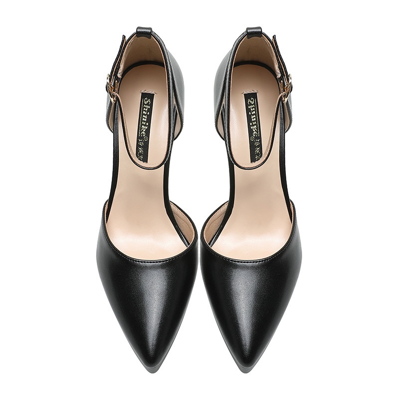 32-39 Size Small High Heels Strap Pointed Toe Sexy T Taiwan Catwalk ...