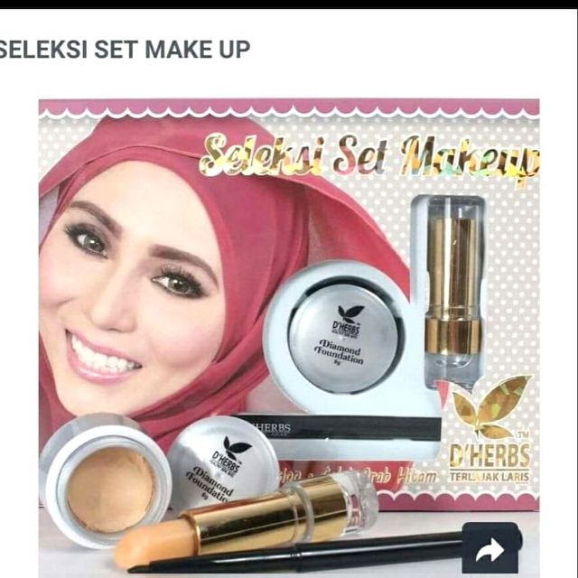 Set Makeup Dherbs Testimoni | Saubhaya Makeup