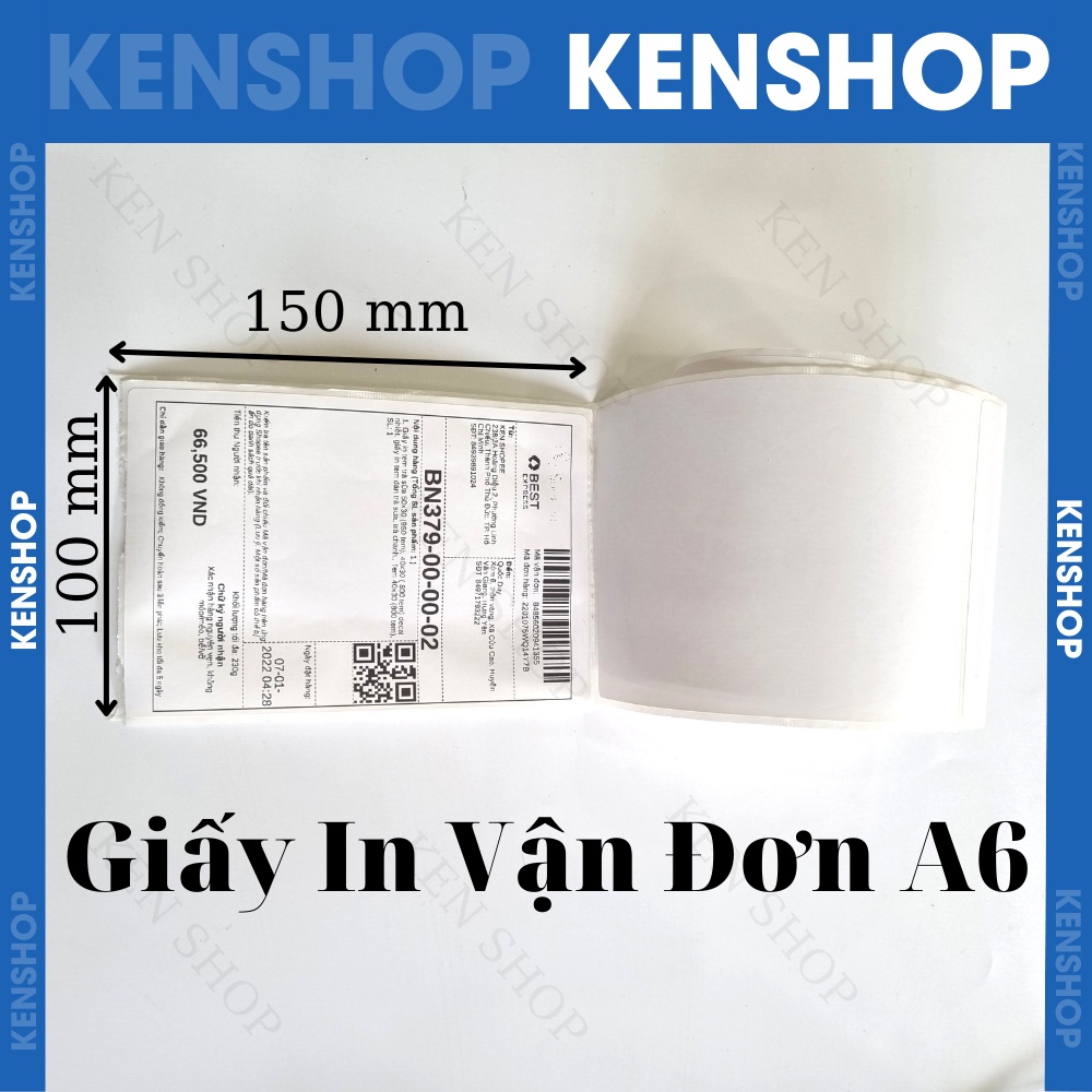 Thermal Printing Paper 100x150, Bill of Lading Printing Paper A6 Size ...