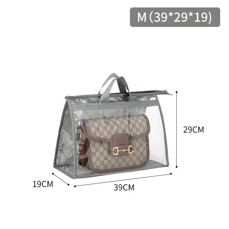 Dustproof Breathable Handbag Bag Storage Organizer Transparent Women ...