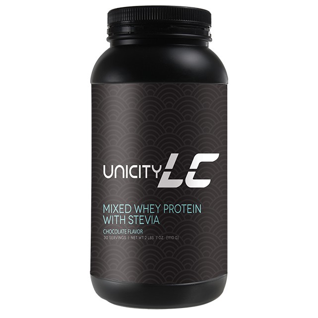LC Lean Complete Unicity - Mixed Whey Protein With Stevia (Chocolate Flavor) Great Tasting Meal ...