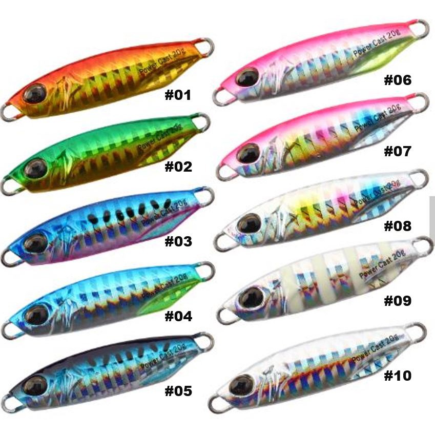 FUNADAIKO 15g 20g 30g 40g High Quality slow jigging lure hard metal jigs lure lead fishing baits ...