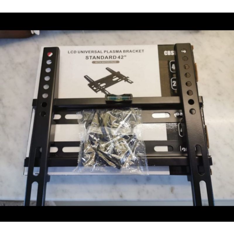 Tv Bracket Fixed Standard 42 Inch Clipton (Unit) | Shopee Malaysia