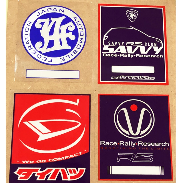 (FREE CAR NUMBER) JAF @ SAVVY @ DAIHATSU @ R3 | Shopee Malaysia