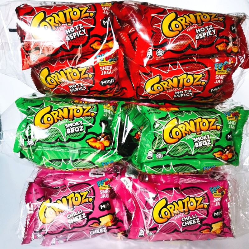 ( READY STOCK ) Corntoz Hotz & Spicy / Chilli Cheez / Smoky BBQz 1 x 30 ...