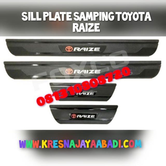 Toyota RAIZE Side PLATE SILL | Shopee Malaysia