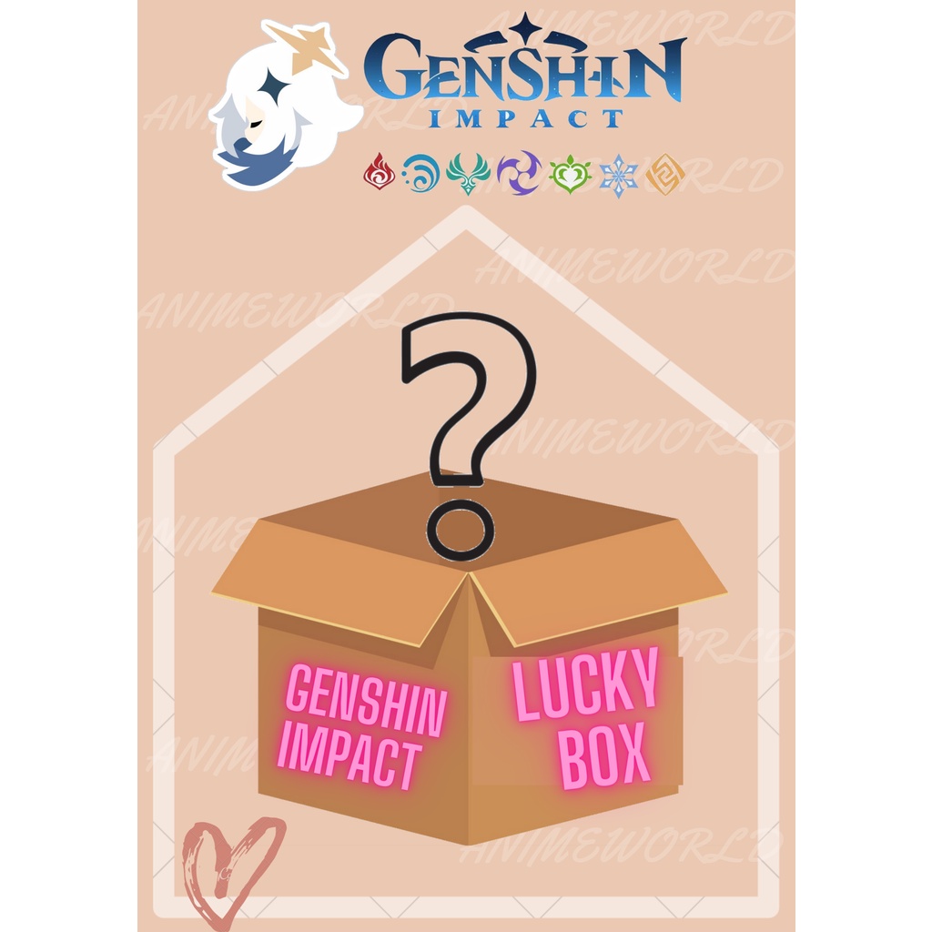 Genshin Impact Lucky box | Shopee Malaysia