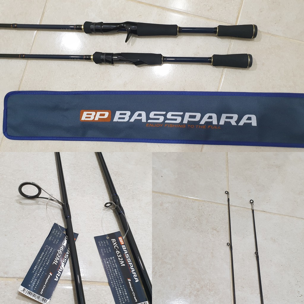 MAJOR CRAFT BASSPARA SPINNING AND CASTING ROD MAJORCRAFT# BAIT CAST AND SPINNING SERIES ...