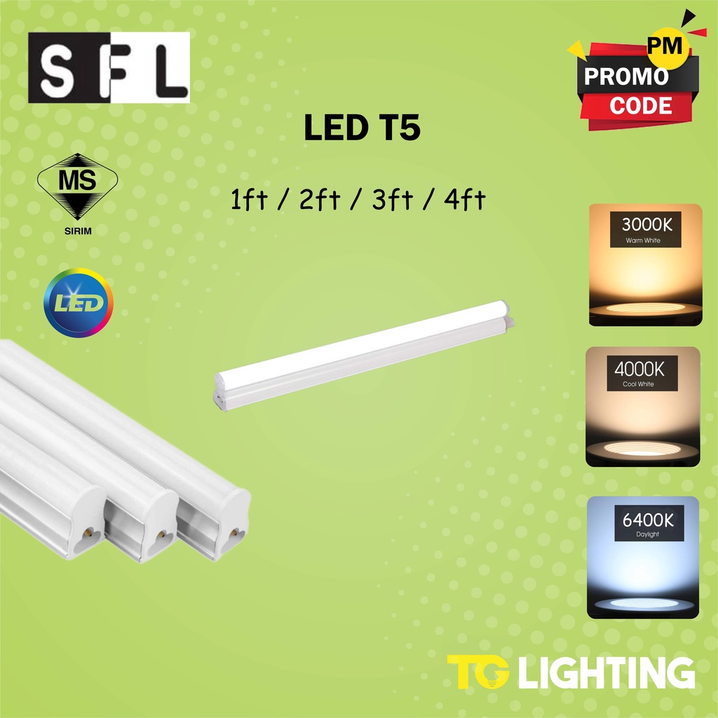 3 Years Warranty SFL 𝗟𝗘𝗗 𝗧𝟱 𝗖𝗢𝗠𝗣𝗟𝗘𝗧𝗘 𝗦𝗘𝗧 1FT 2FT 3FT 4FT | Shopee Malaysia