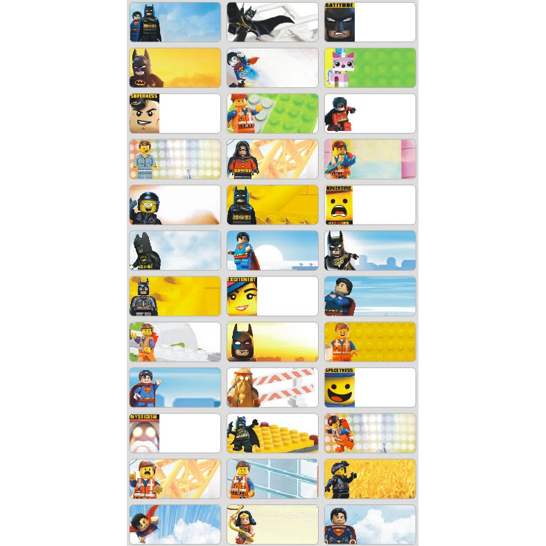 Name Stickers - LEGO 3013 | Shopee Malaysia