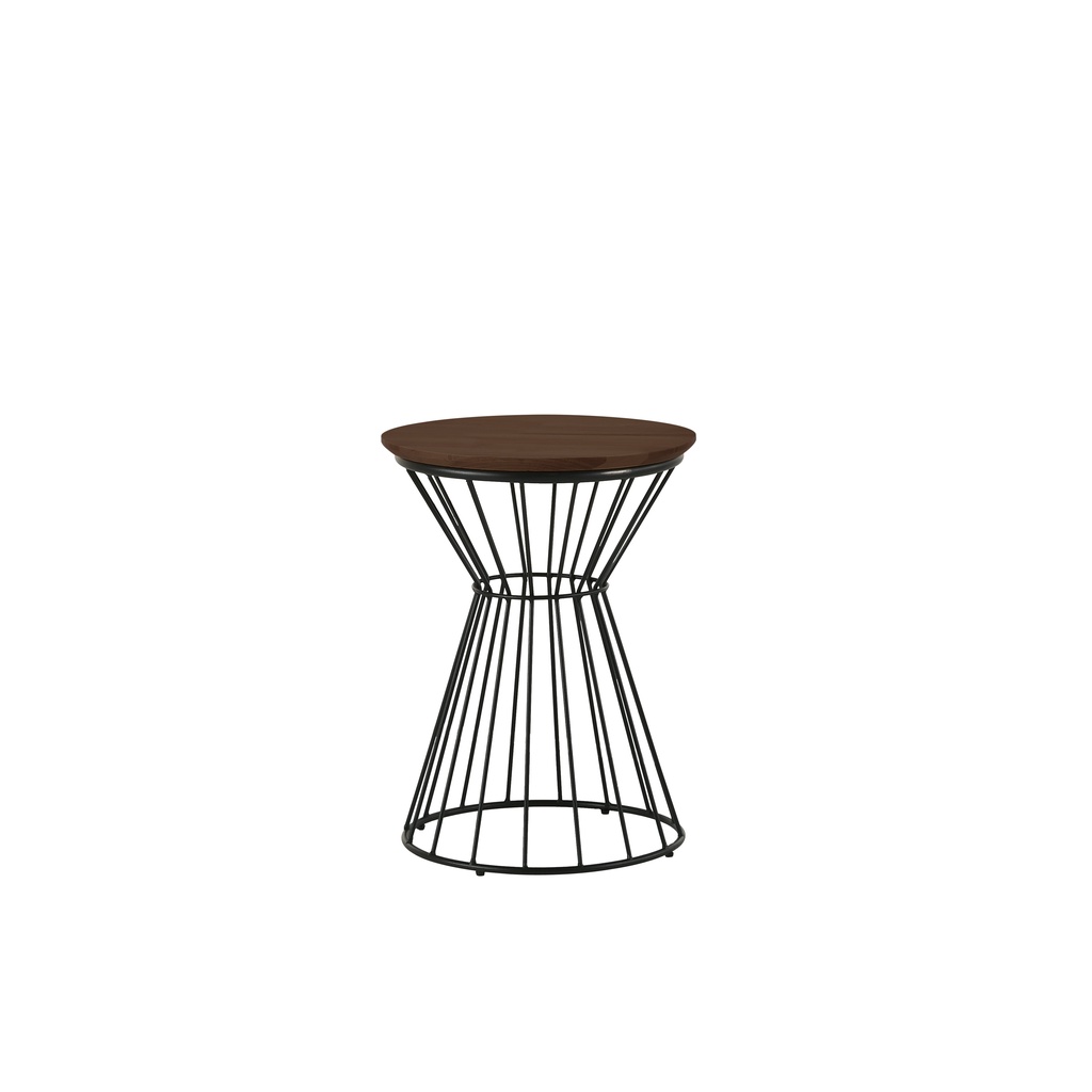 WONDERFUL Furniture Round Side Table Metal Leg Bulat Kopi Meja Besi ...