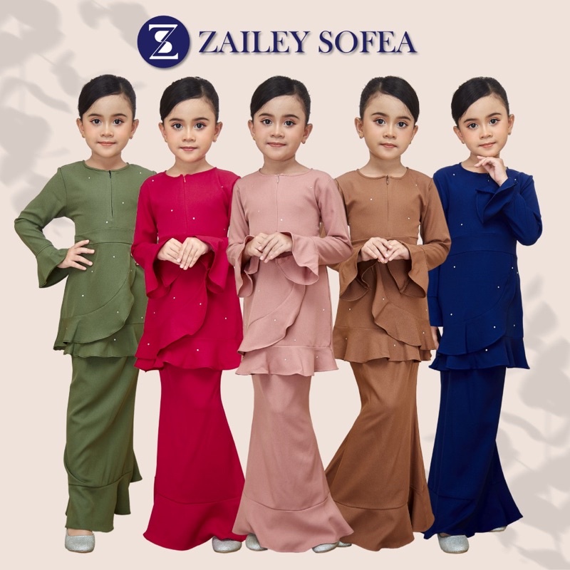 [PROMO] Kurung Kid Moden / Kurung Kid Qistina By ZAILEY SOFEA / Kurung ...
