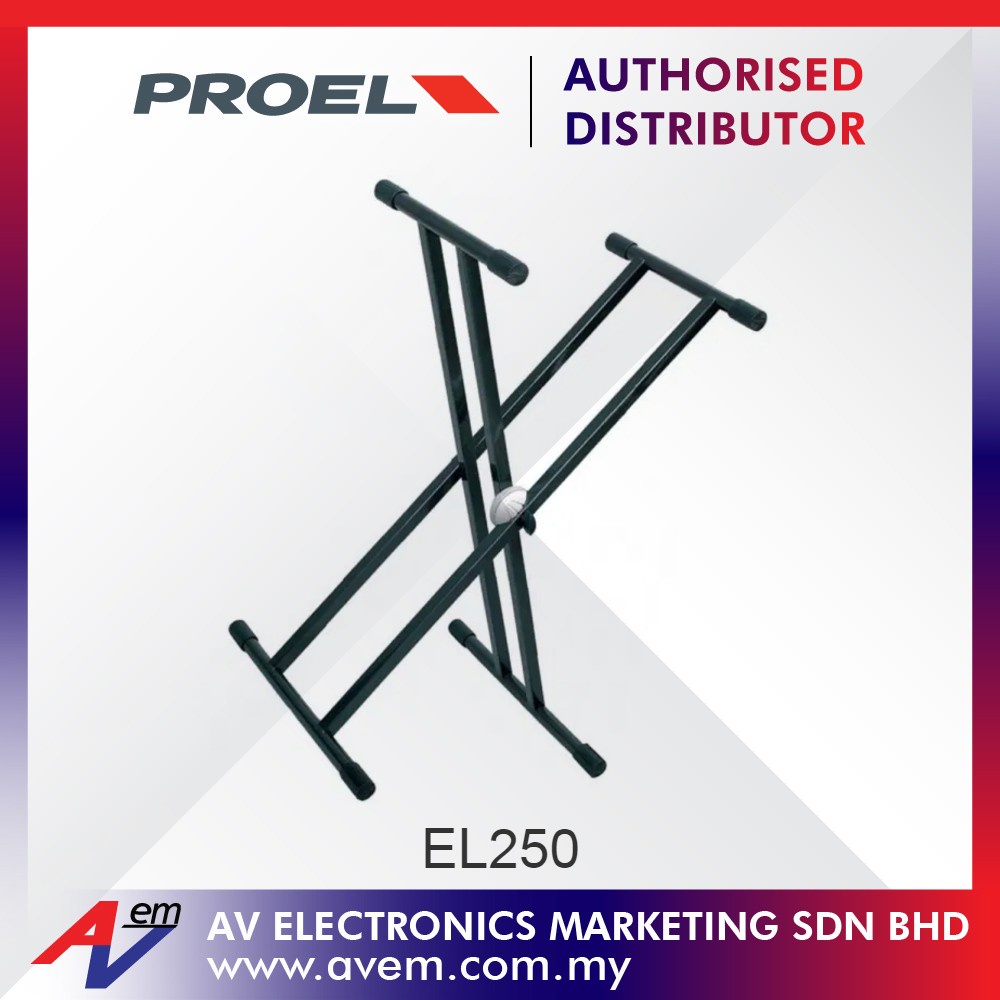 PROEL EL250 (EL-250) “EASY LOCK” adjustment system professional one ...