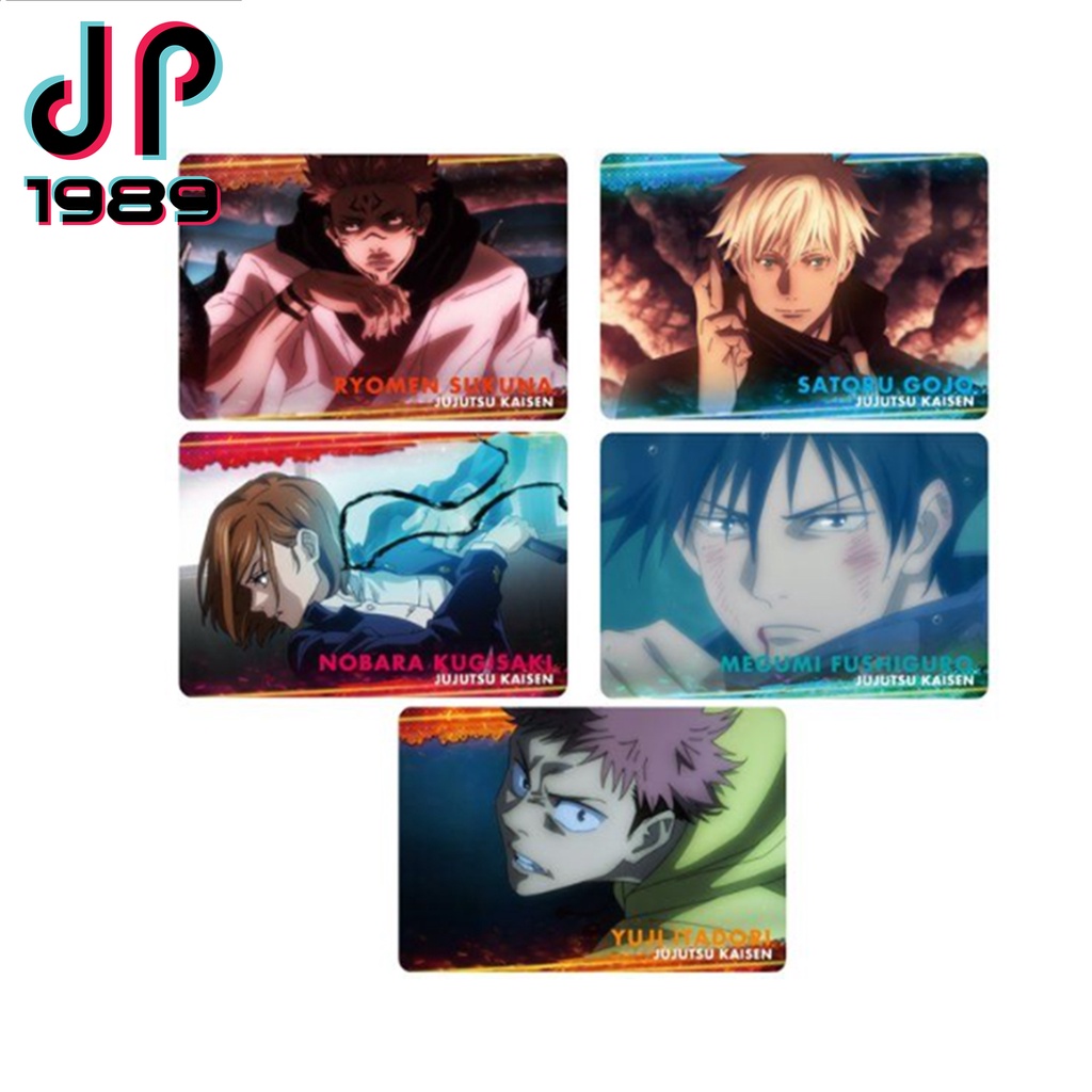 Genuine BANDAI Metal Jujutsu Kaisen Card | Shopee Malaysia