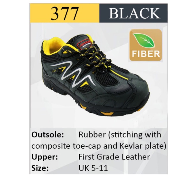 Safety Shoes Hercules R377(FS377)Kasut Keselamatan | Shopee Malaysia
