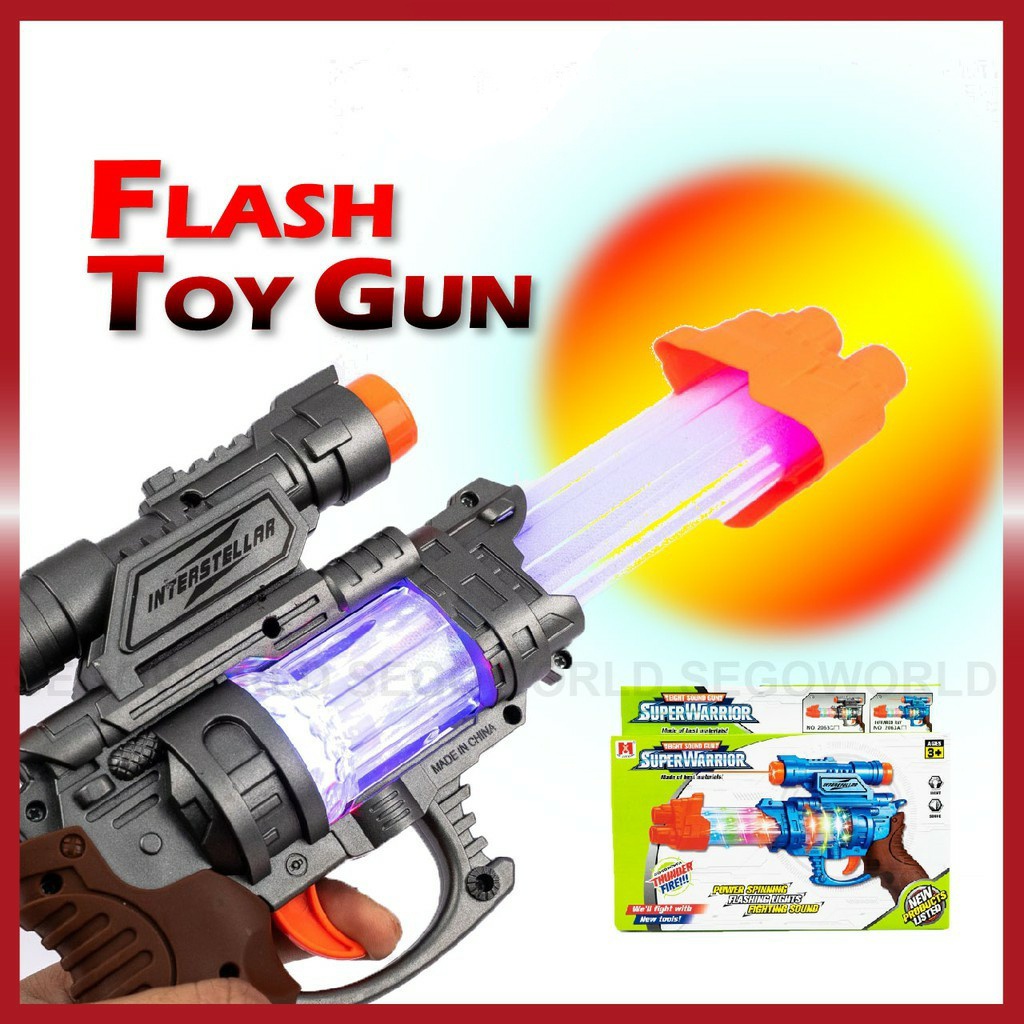 Machine Gun with Flash Light Shoot with Light and Sound | Shopee Malaysia