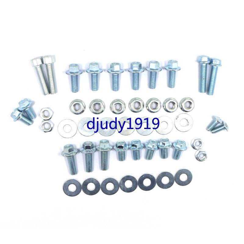 Install Screw Bolt Kits For KLX110 DRZ Dirt Pit Bike Front Fender Tank ...