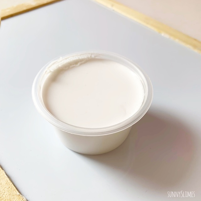 MILKY WHITE high quality thick and glossy white based slime | Shopee ...