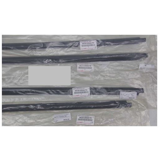100% ORIGINAL DOOR GLASS OUTER MOULDING 68160-0D040/68210-0D040/68180 ...