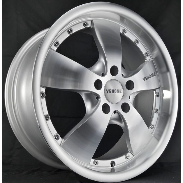 VENOMZ 16 inch 7JJ 5X100 ET40 CAR SPORT RIMS CHEAP WHEELS SILVER 818-7 ...