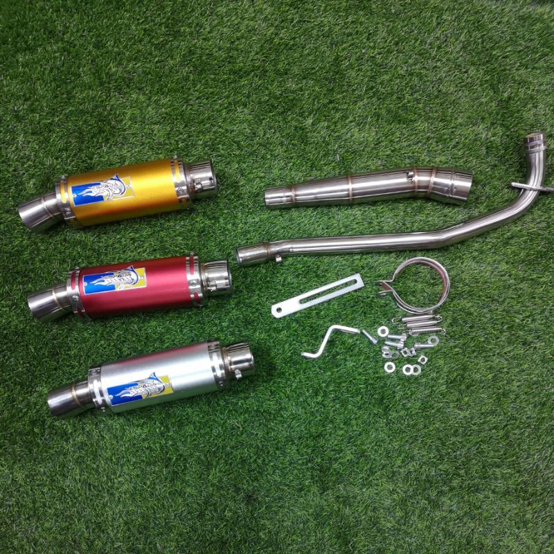 EXHAUST PIPE ESPADA COBRA KRISS 110/ WAVE125/ LC150/ LC135/ SRL115FI/RS150 28/32MM | Shopee Malaysia