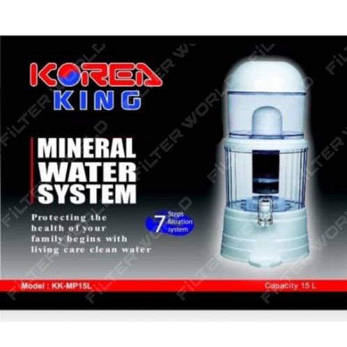 Korea King Water Purifier Water Filter Mineral Pot - 15 Liter | Shopee ...