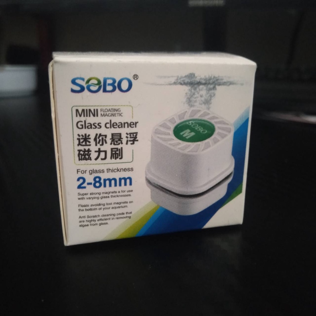 Sobo MAGNET CLEANER AQUARIUM GLASS CLEANER SOBO SIZE M MINI GLASS ...