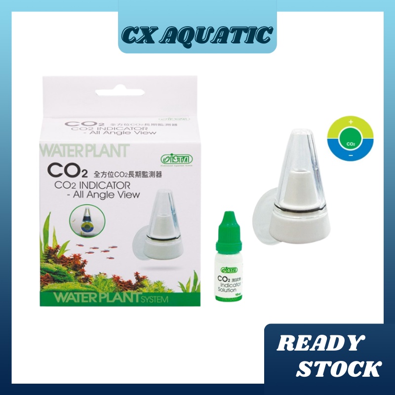 ISTA CO2 Indicator checker carbon dioxide aquascape | Shopee Malaysia