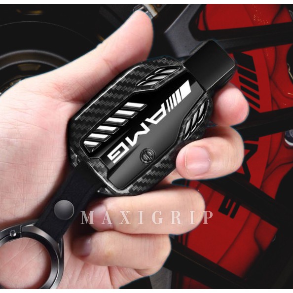Mercedes benz AMG key casing carbon alloy key case engine key cover cla ...
