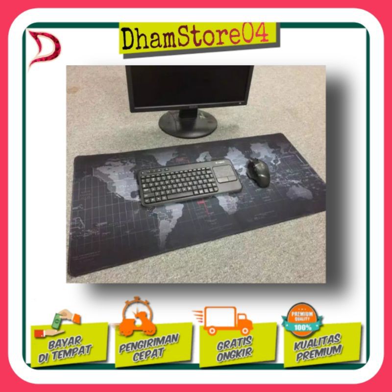 World Map Giant Mouse Pad Mat | Shopee Malaysia