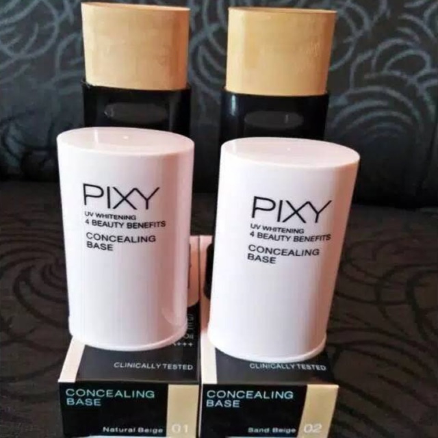 Pixy New Color!!! Concealing Base UV Whitening 4 Beauty Benefits ...
