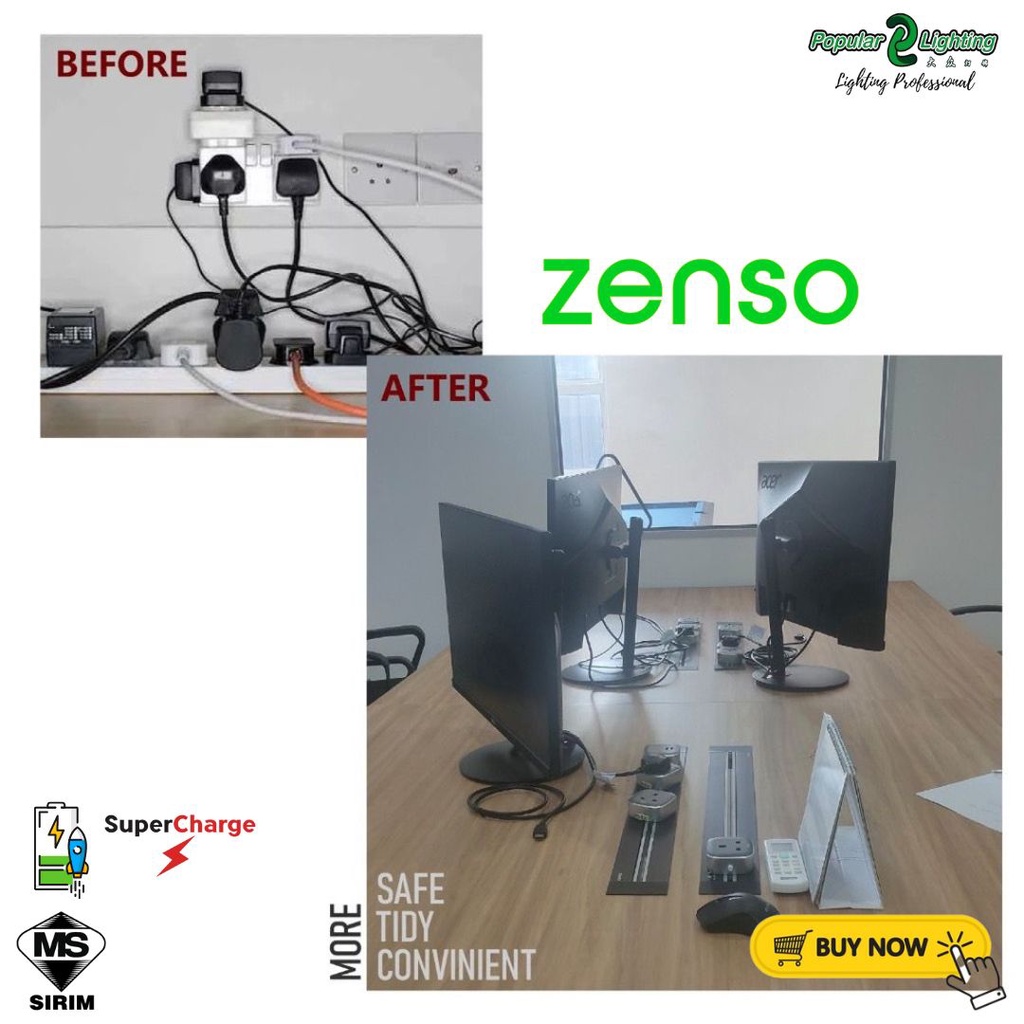 ZENSO - Z Line 600MM Power Line 800MM Power Line 1000MM / Power Track ...