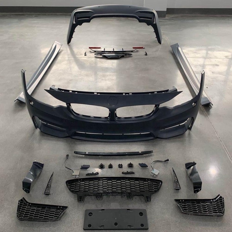 BMW F32 F33 F36 M4 conversion bodykit body kit front side rear bumper ...