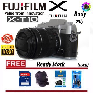 Fujifilm XT10 (Body Only Or 15x45mm kit lens ) (Used) | Shopee Malaysia