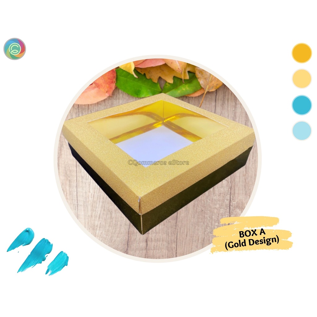 Cake Box Gift Box Packaging, ideal for kuih talam, cakes, cookies, gift ...