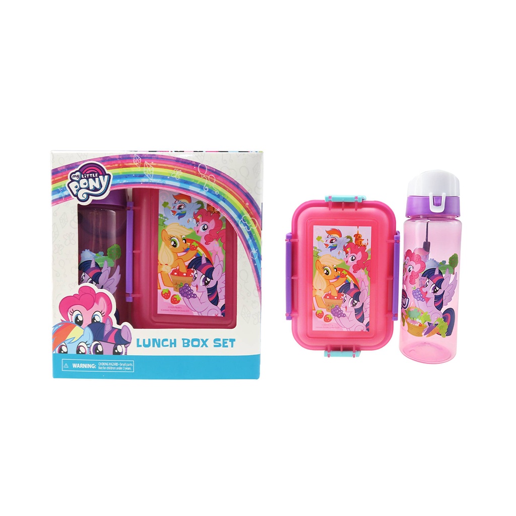 My Little Pony | Lunch Box Set | My Little Pony Lunch Box Set (64-3-351 ...