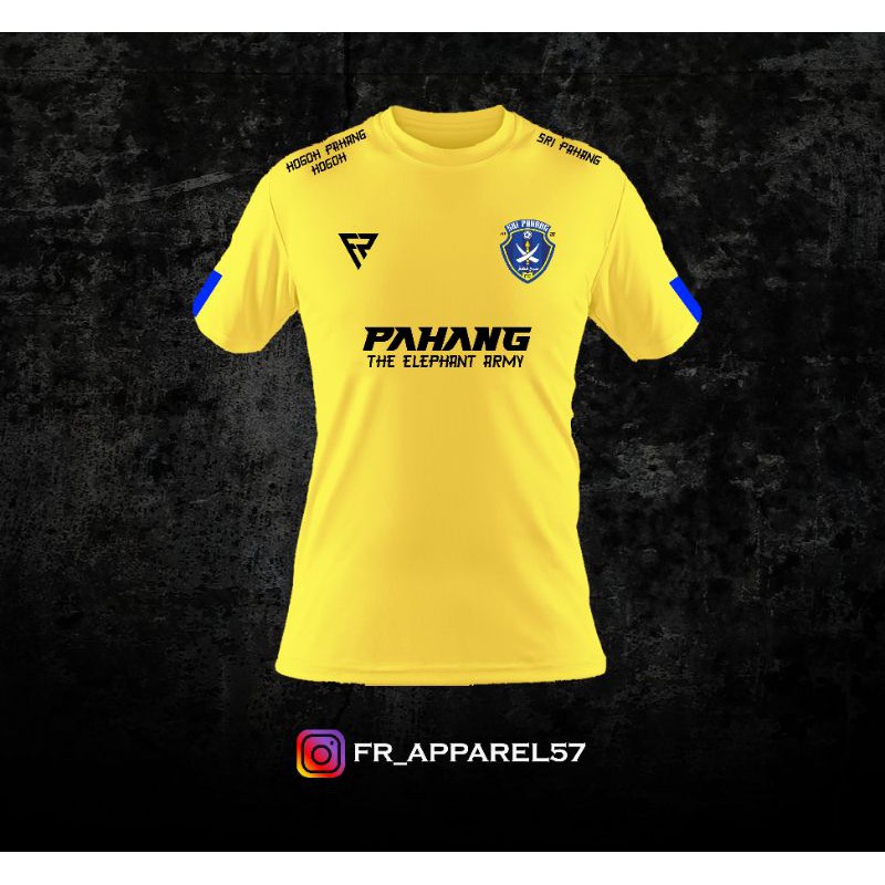 PAHANG FOOTBALL JERSEY | BAJU FANS SRI PAHANG FC | Shopee Malaysia