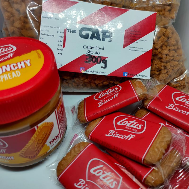 Lotus Biscoff THE GAPs Cheesecake Starter Pack Set | Shopee Malaysia