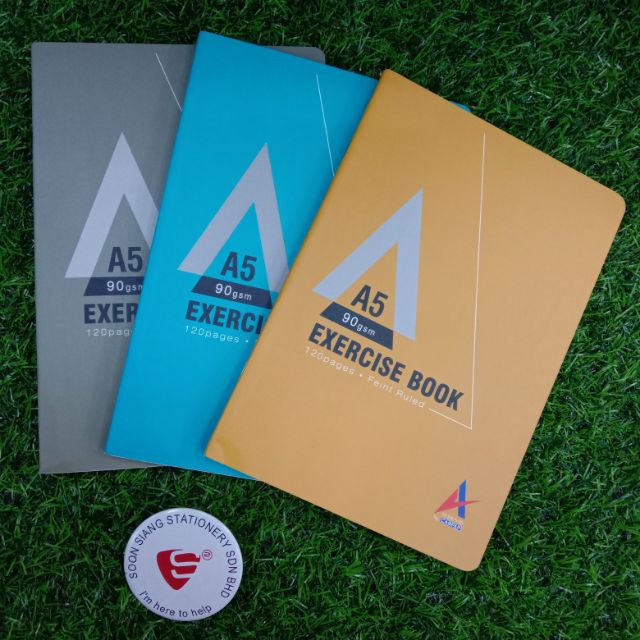 🎉READY STOCK IN MALAYSIA🎉Campap A5 Exercise Book Single Line 90gsm 120pages (CA 18202) | Shopee ...
