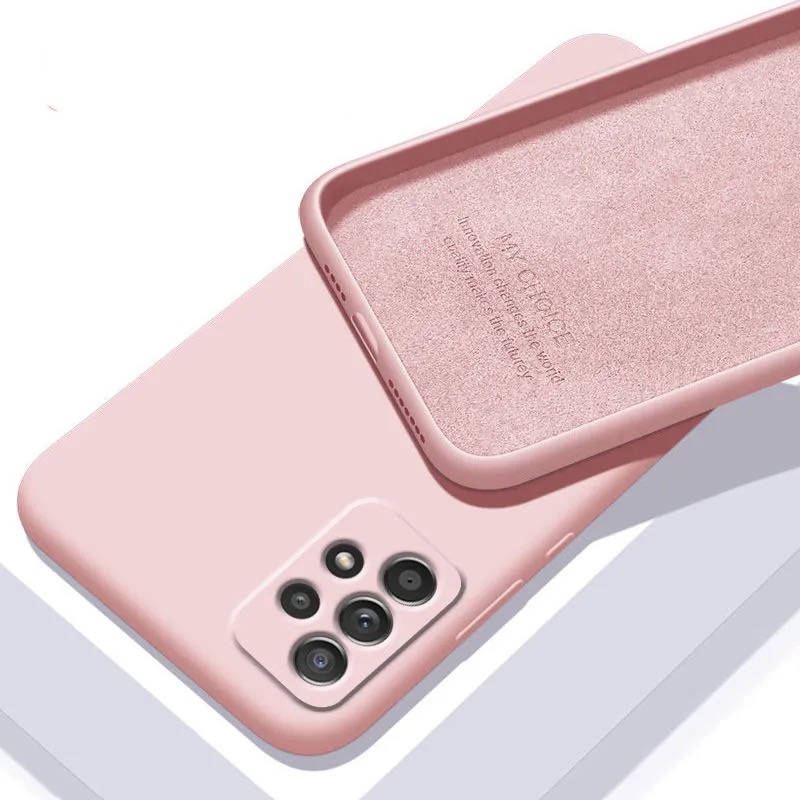 Liquid Silicone Shockproof Case For Samsung Galaxy A16 A06 A55 5G A35 A25 A15 A05 A05s A24 4G ...