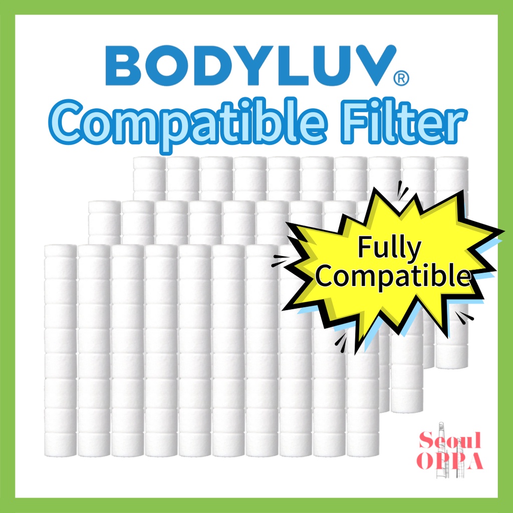 Bodyluv Puresome Shower Head Compatible Filter 5, 10, 20, 30 Water ...