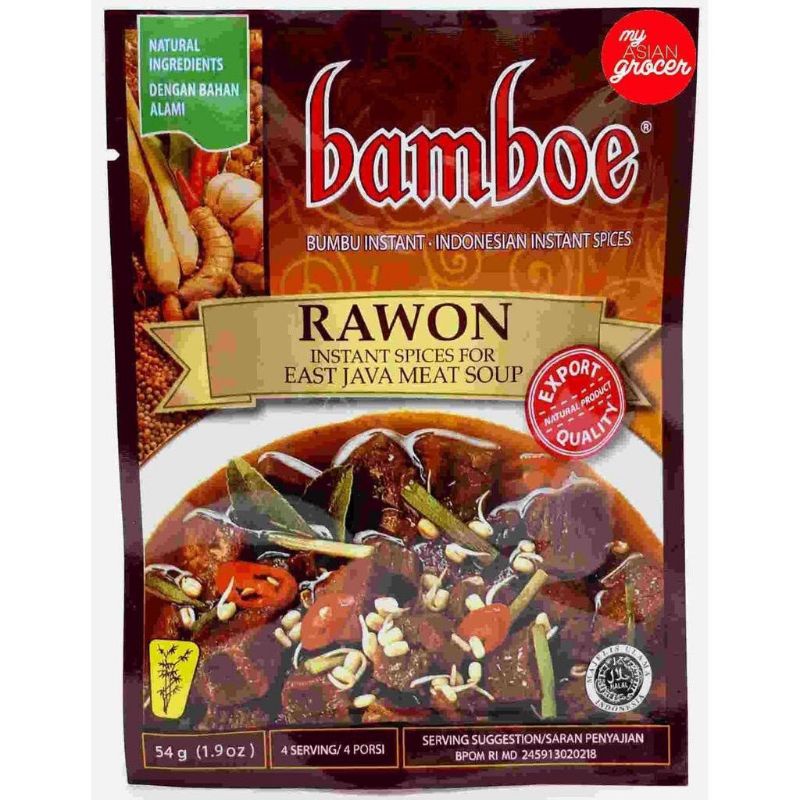 HALAL Bamboe Sos Perencah Bumbu Seasoning Indonesian Food Paste Pes ...