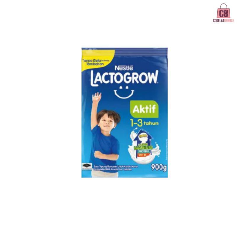 Nestle Lactogrow Aktif 1-3 900g (Lactokid) | Shopee Malaysia
