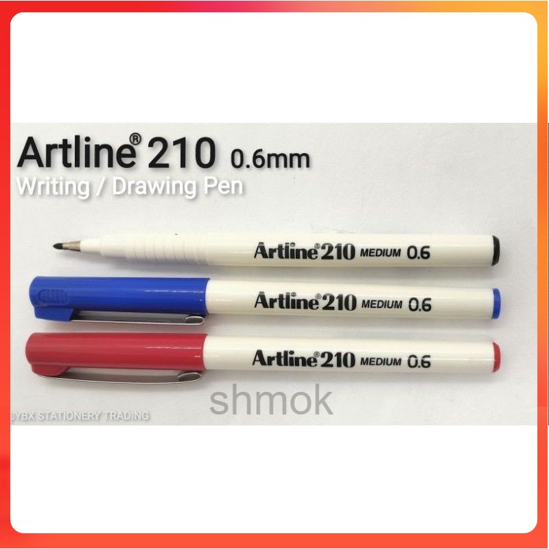 ARTLINE PEN LUKIS 210 0.6mm Writing Maker Pen | Shopee Malaysia