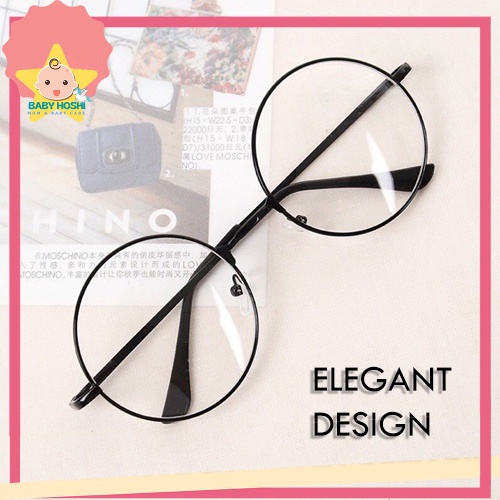 [BH] Round Shape Spectacle Harry Potter Frame Korea Style Cermin Mata ...