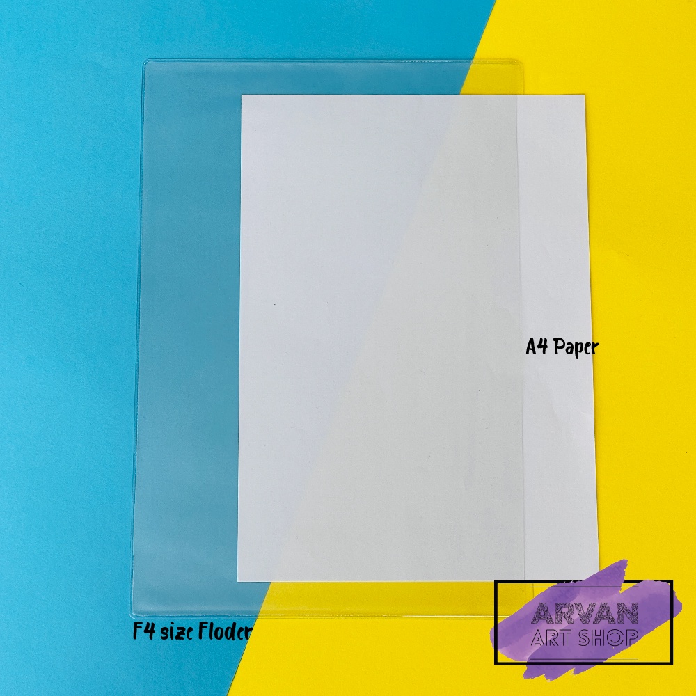 PVC Clear Folder F4 size C / L / U Shape File / Document Clear Holder (24pcs/pack) | Shopee Malaysia
