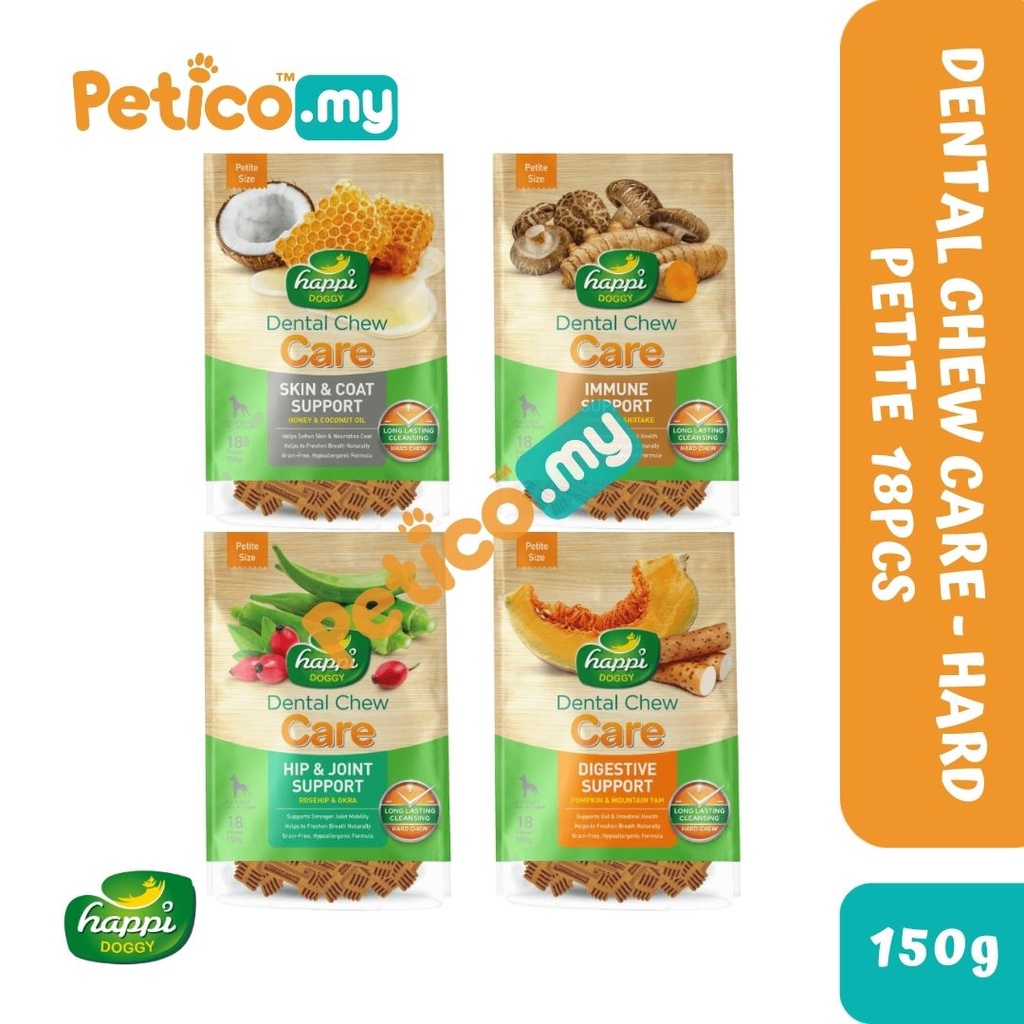 Happi Doggy Dental Hard Chew Care 150g | Shopee Malaysia