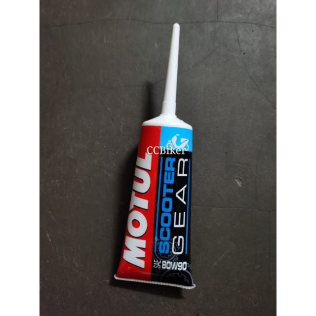 MOTUL Scooter Gear Oil SAE 80W90 FULLY (100 & 120ml) / Tube NVC VARIO ...