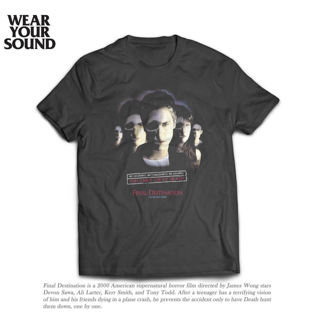 Final Destination 2000 Movie Tshirt | Shopee Malaysia