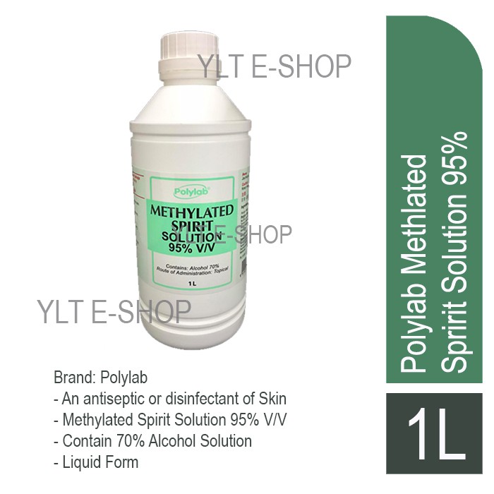 POLYLAB Antiseptic/ Disinfectant of Skin (70% Alcohol) 1Litre ...